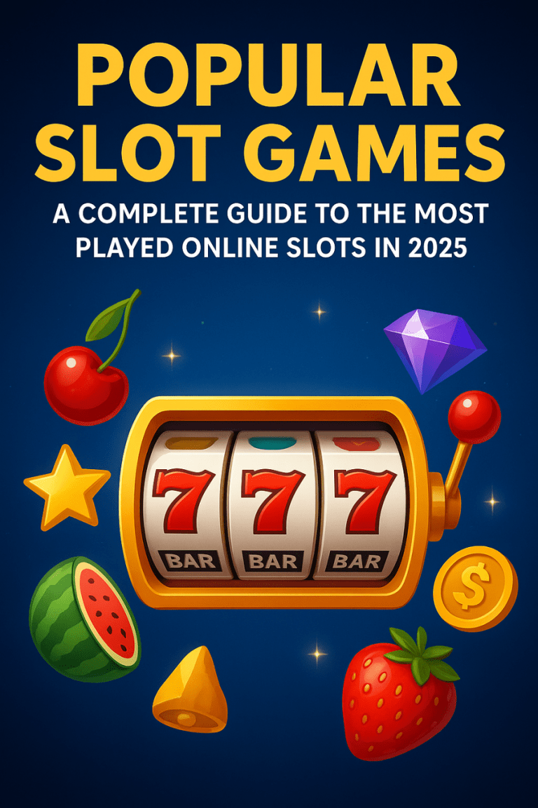Popular Slot Games: A Complete Guide to the Most Played Online Slots in ...